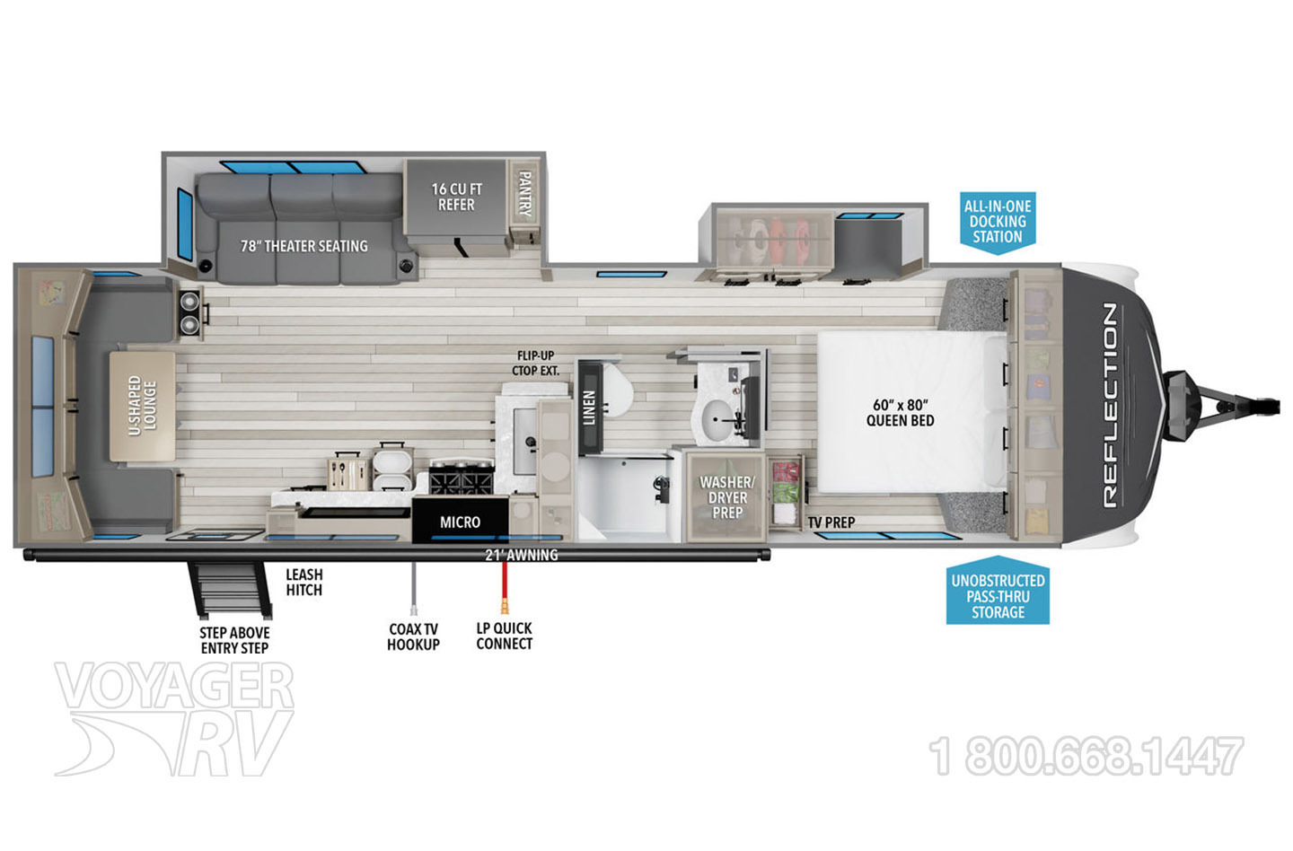 For Sale: New 2025 Grand Design Reflection 296RDTS Travel Trailers ...