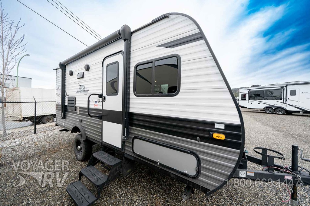 For Sale: Used 2022 Jayco Jay Flight SLX 184BS Baja Travel Trailers | Voyager RV Centre
