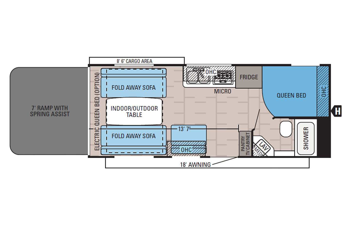 For Sale: Used 2015 Jayco Octane 222 Toy Haulers Travel Trailers ...